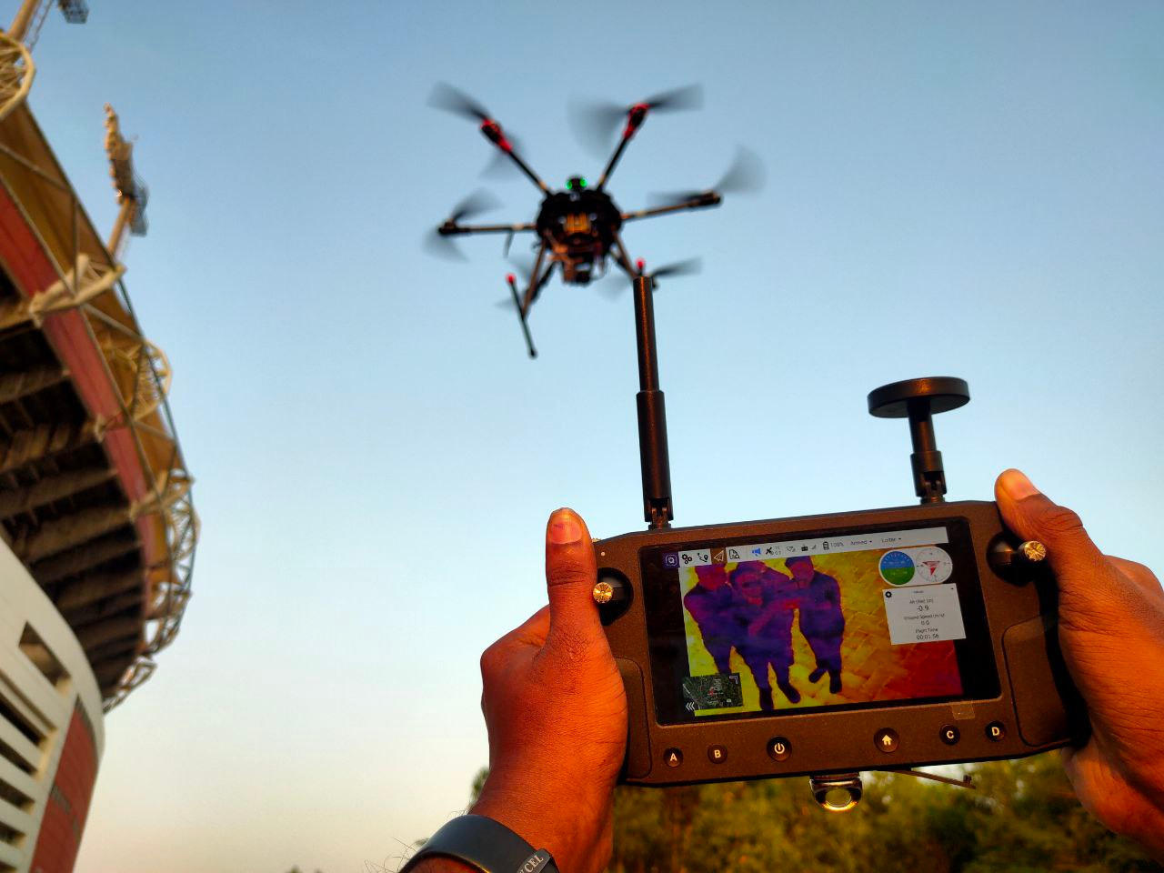 UAV for Disaster Mitigation & Management: Designing a Thermal Camera ...